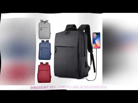 2024 New Versatile Business Bag USB Rechargeable School Bag Waterproof Laptop Bag Backpack