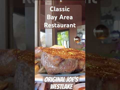 Bay Area Classic Restaurant Original Joe’s Westlake #bayareafoodies #sanfrancisco #foodshorts #food