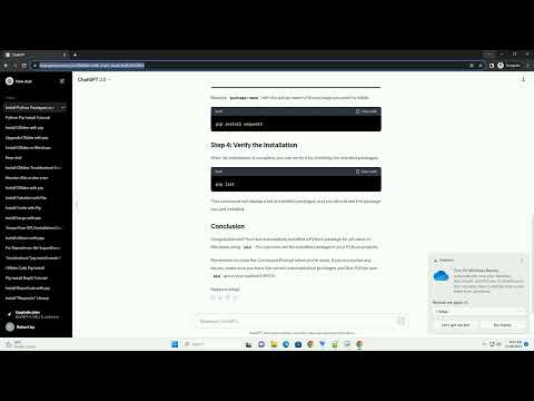 pip install package for all users windows
