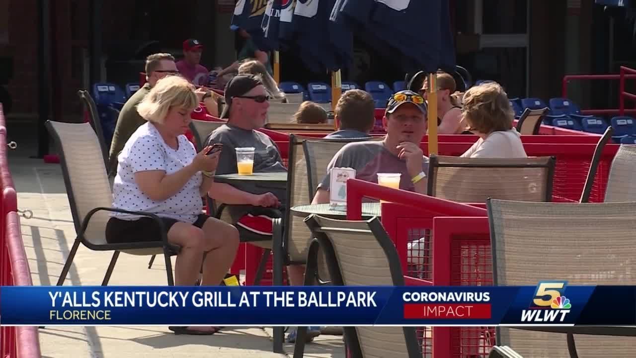 Y'alls Kentucky grill at the ballpark