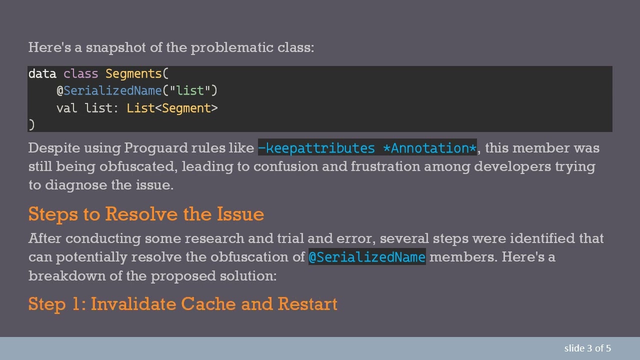 Solving the SerializedName Obfuscation Issue in Android Release Builds