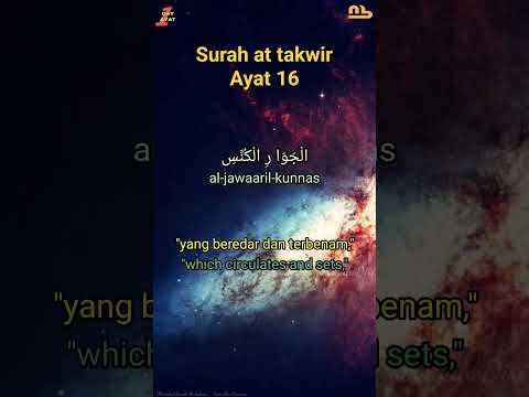 surah at takwir ayat 16 dan artinya