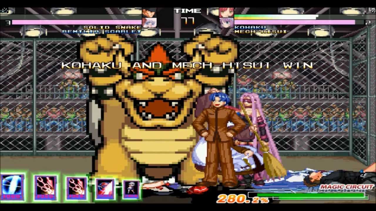 Pointless MUGEN 4v4 Simultaneous Tournament, Round 1-2