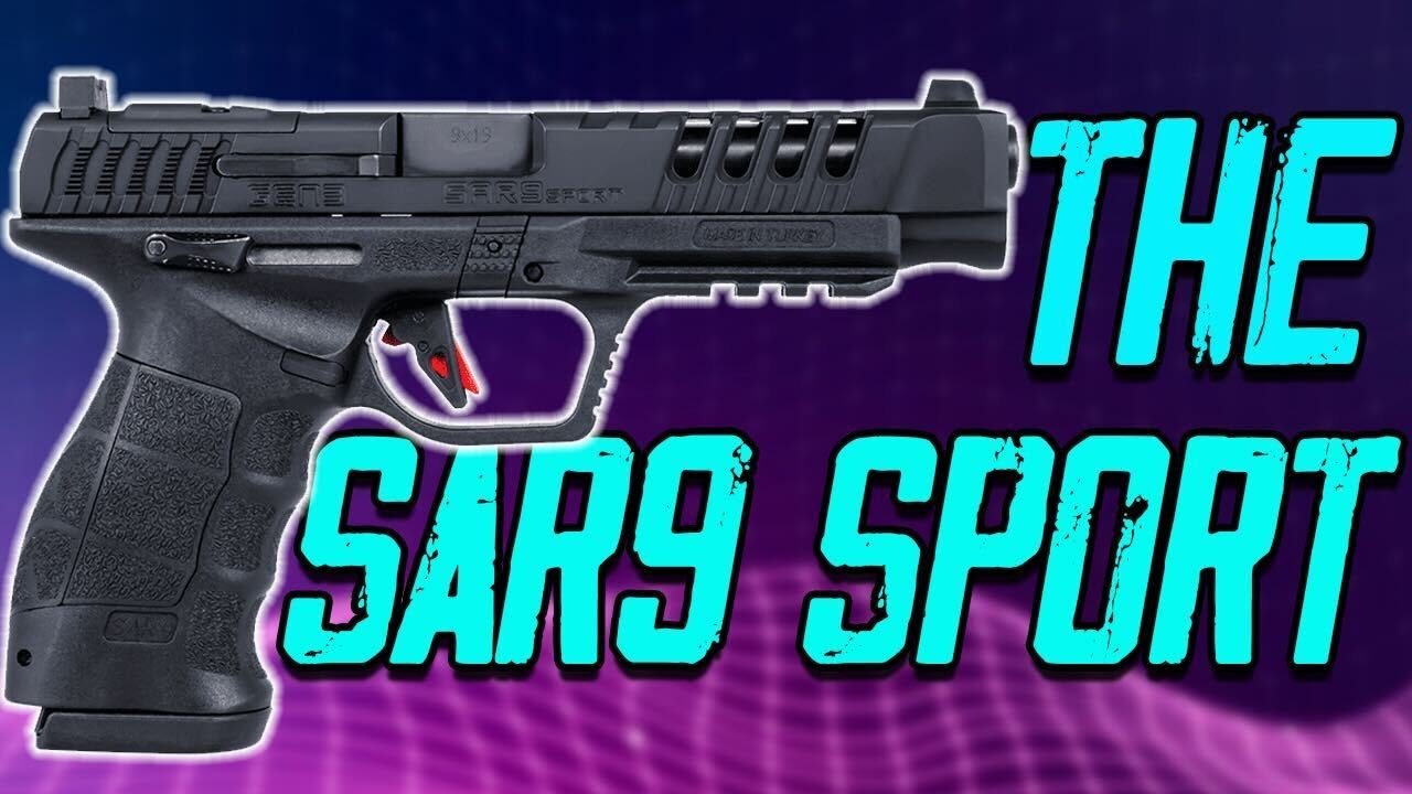 SAR USA SAR9 Sport Gen3 Pistol 9mm 5.2" Barrel 17+1/19+1 Striker-Fired