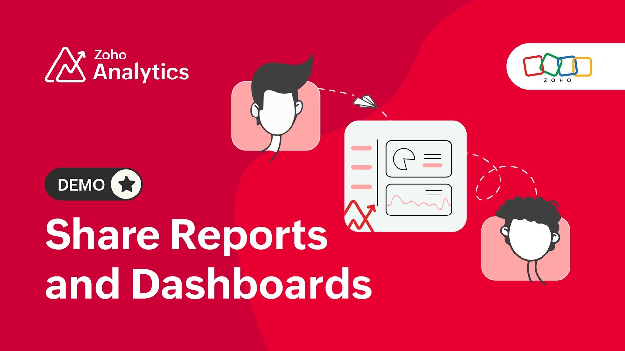Sharing Reports and Dashboards | Zoho Analytics