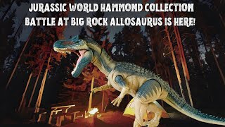 Jurassic World Battle at Big Rock Hammond Collection Allosaurus Unboxing DAMAGED Amazon Box Shock!