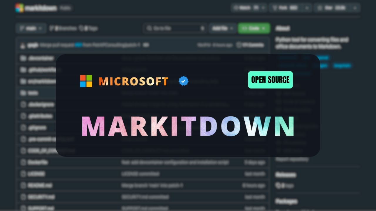 Microsoft MarkItDown: Convert Files and Office Documents to Markdown (Local Install Step by Step)