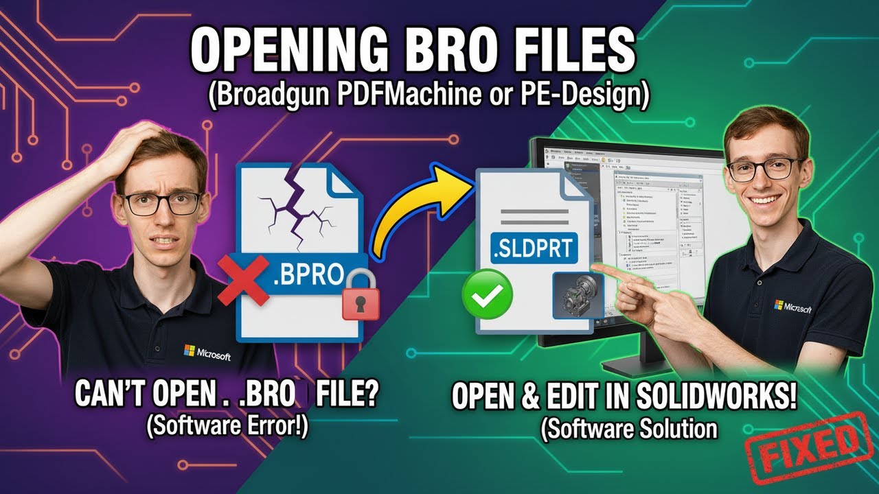 Opening BRO Files (Broadgun PDFMachine or PE-Design)