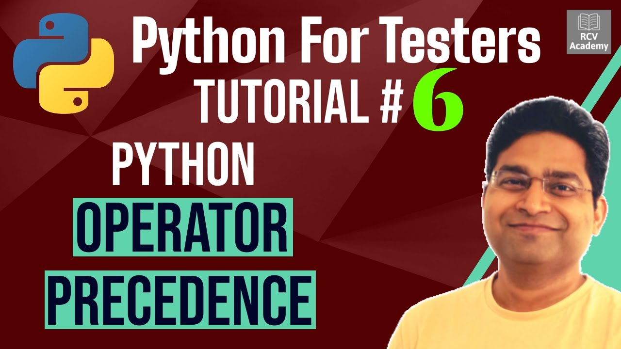 Python for Testers #6 - Operator Precedence | Order of Evaluation