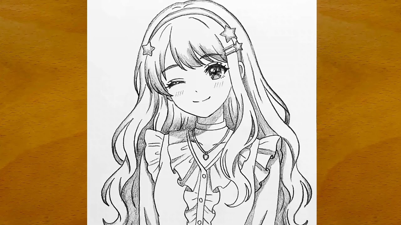 Learn to Draw Cute Anime Girl Expressions – Step by Step