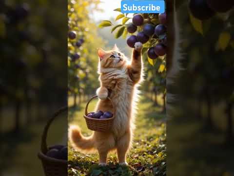 AI ANIMATED CAT VIDEO #aigenerated #aiart #wildlife #pets #adoptcat
