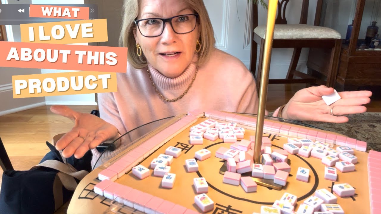 Mini Mahjong Set Vs A Standard Size Mahjong Tile Set