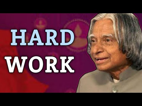 Hard work motivation apj abdul kalam | DR APJ Abdul Kalam Sir Quotes