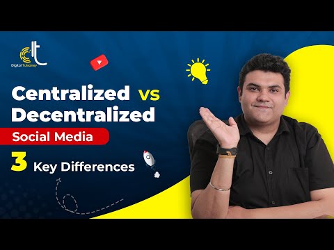 Centralised vs Decentralised Social Media | Blockchain Technology | An Overview | Digital Tulsaney