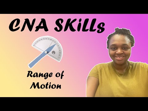 CNA Skills - Range of Motion - Massachusetts State Exam - Prometrics