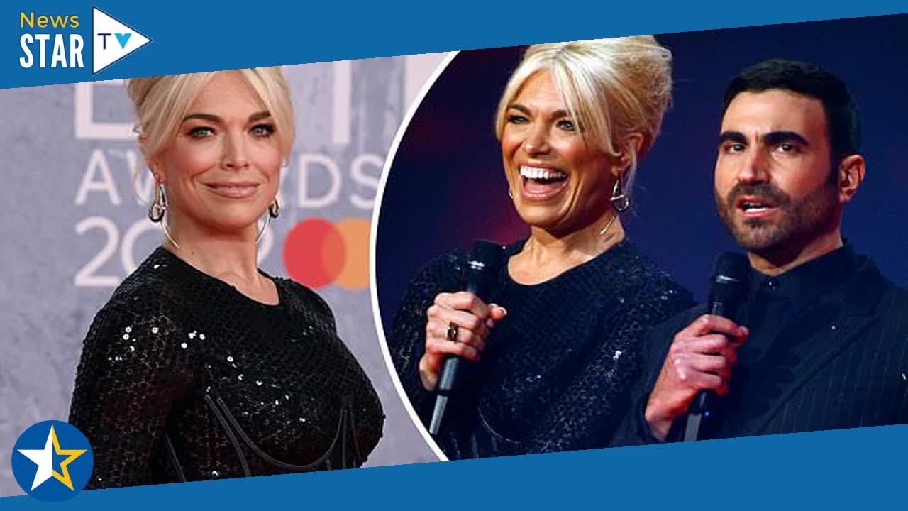 Hannah Waddingham hits all the right notes in a sweeping sequinned gown at the BRIT Awards 493119