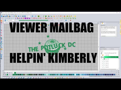 Viewer Mailbag: Helpin' Kimberly Digitize Her Logo in FTC U