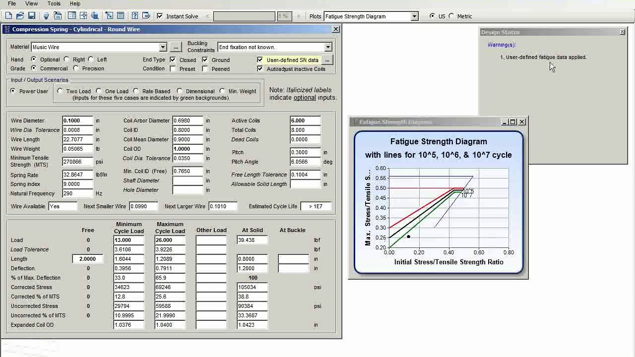Advanced Spring Design - Compression Spring Special Topics