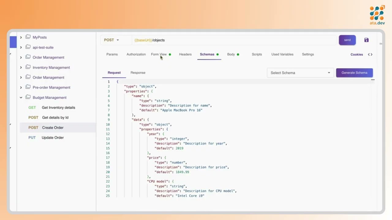How to test APIs using API Forms