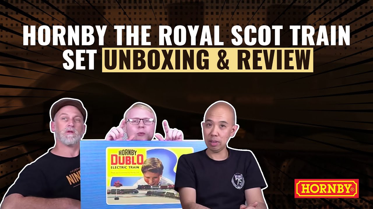 HORNBY OO BR 'The Royal Scot' Train Set | Unboxing and Review