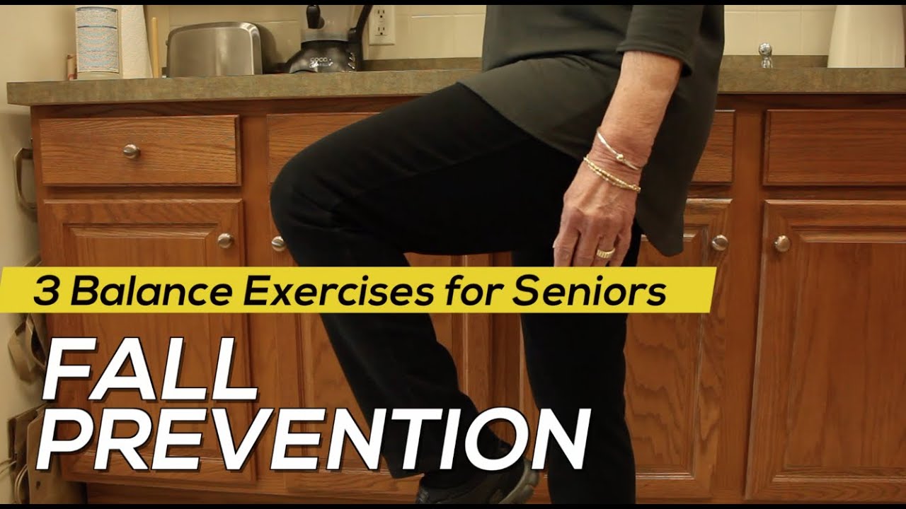 3 balance exercises for seniors – do these at home for fall prevention