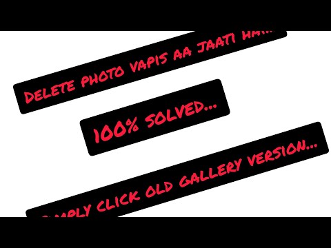 redmi note 12 5g gallary photo delete fix problem....100% solved...