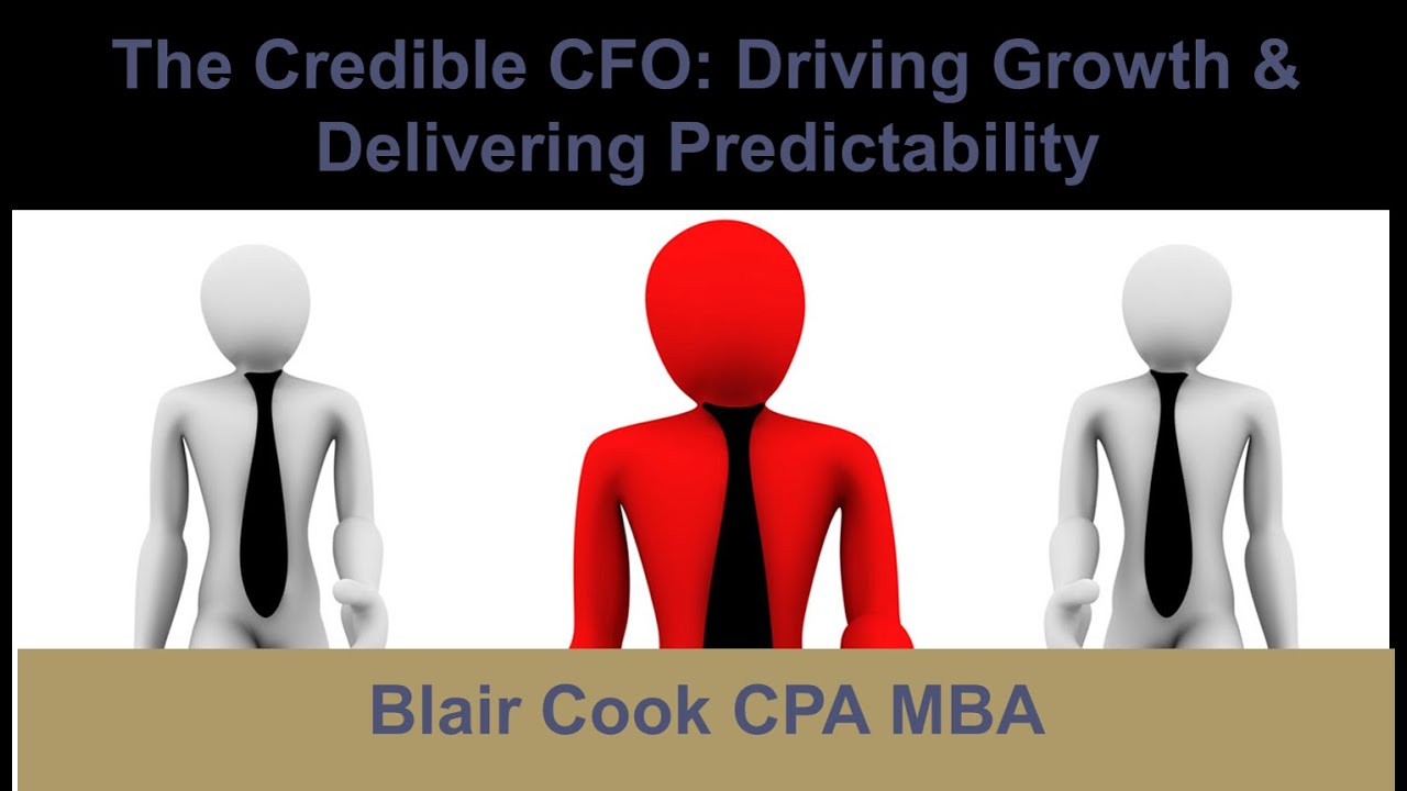 1 The Credible CFO: Course Overview