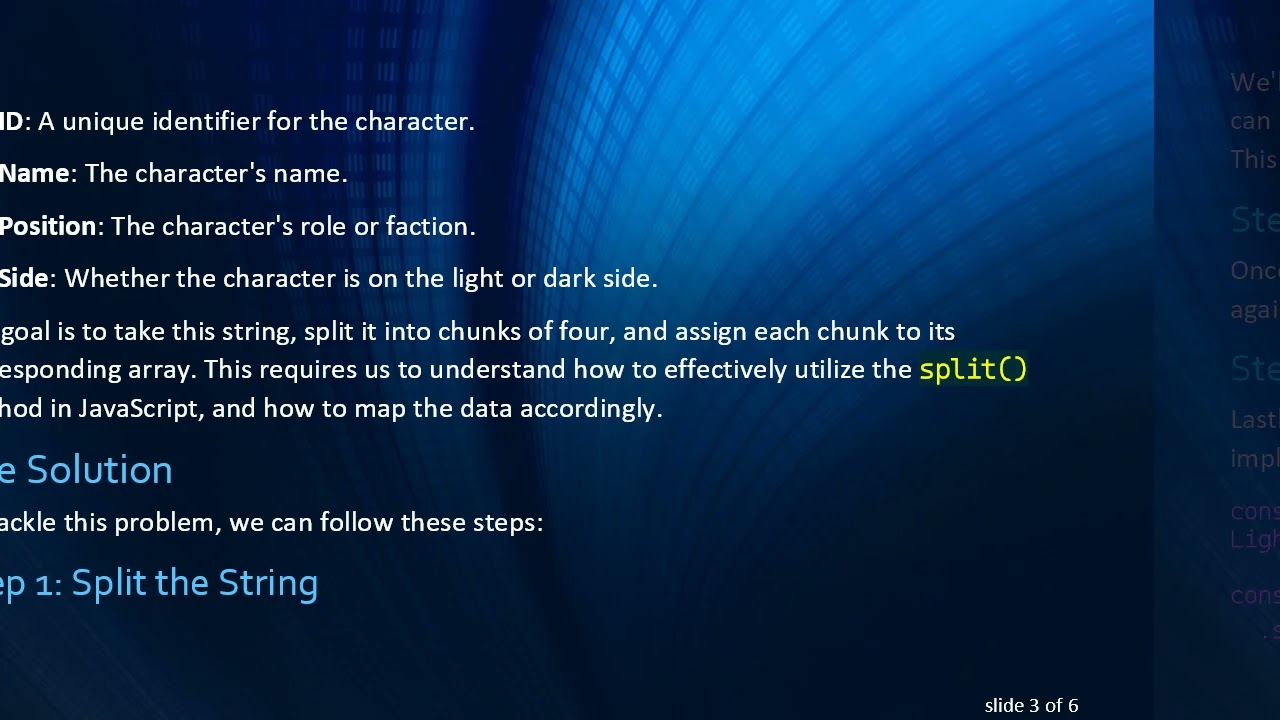 Solve the Challenge of Splitting Strings into Corresponding Arrays in JavaScript