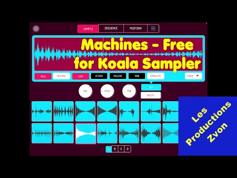 Machines - free sample set for Koala Sampler — Loopy Pro Forum