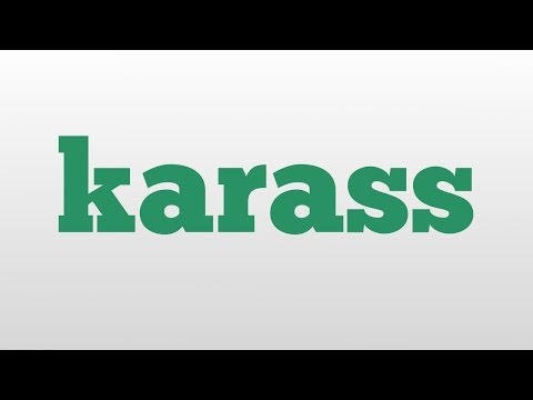 karass meaning and pronunciation