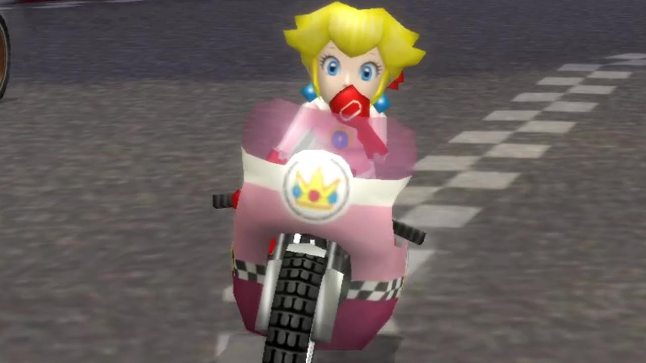 Peach (Kimono) in Mario Kart Wii