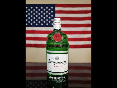 First time Gin taste test! Tanqueray London Dry Gin review.