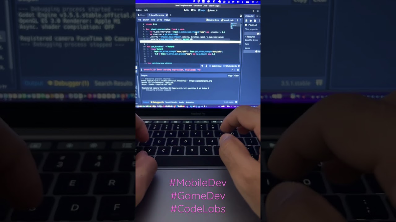 #MobileDev #FullstackDev #GameDev #CodeLabs #Tutorials #CodingCourses #Bootcamps #shorts