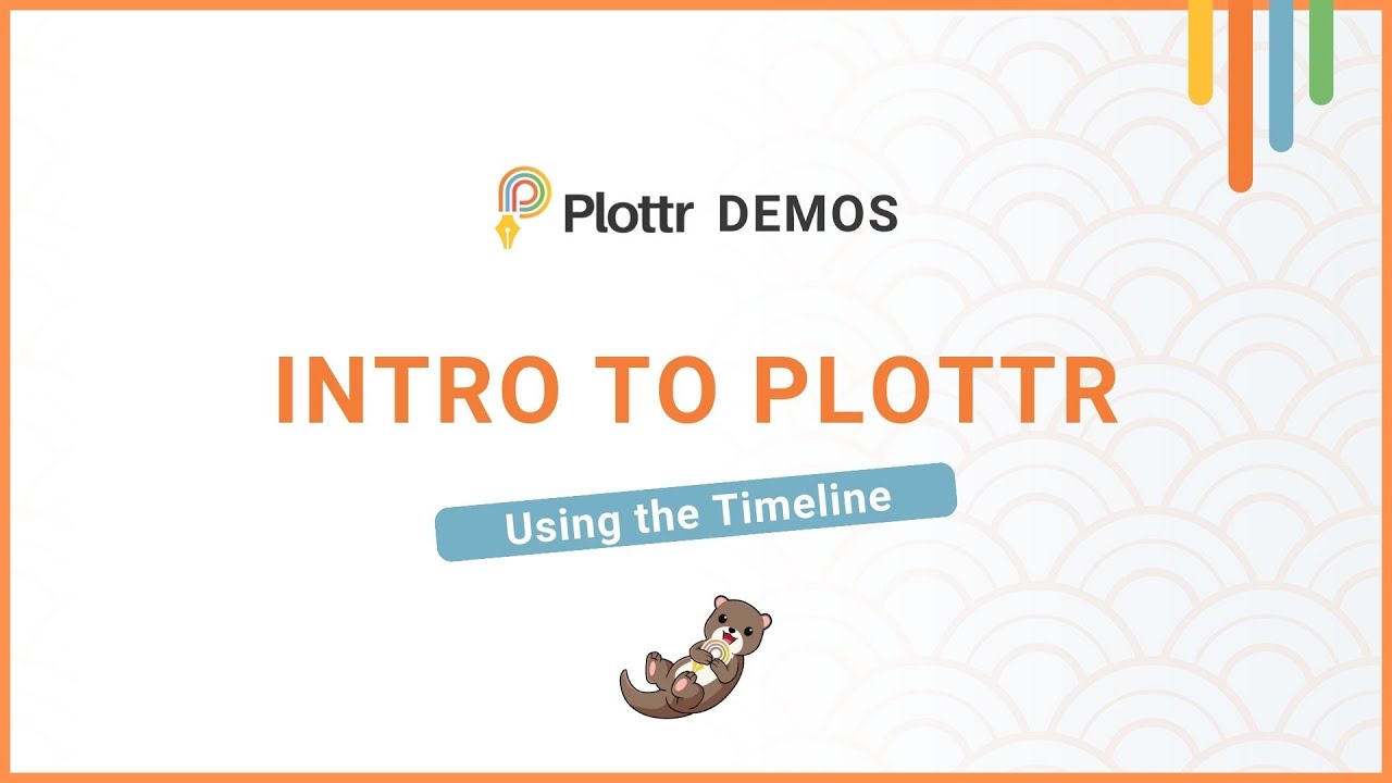 Intro to Plottr: Using the Timeline