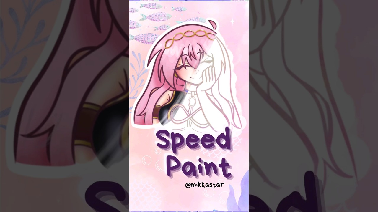 10-Second Speed Paint Megurine Luka | digital art showcase