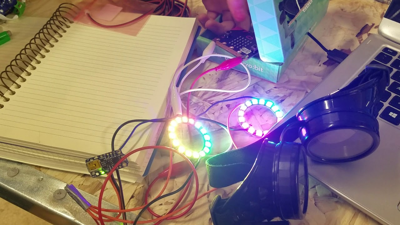 Controlling Neopixels with the MicroBit