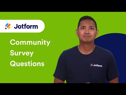 How to write community survey questions | The Jotform Blog