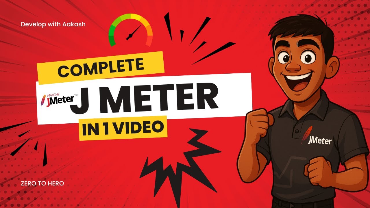 🚀 From Zero to JMeter Hero in JMeter | Complete Performance Testing & Load Testing Guide (2025)