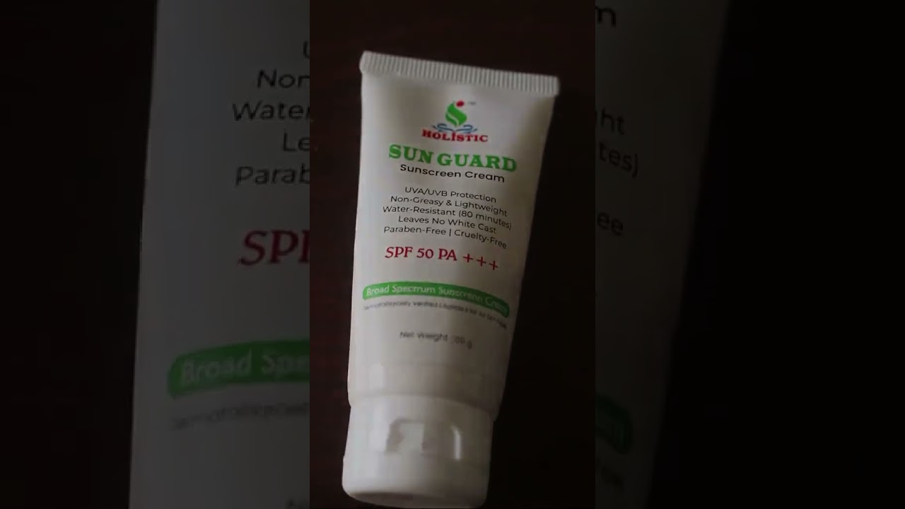 Holistic Sun Guard - Sunscreen Cream #newproduct #HolisticHealth #Sunguard