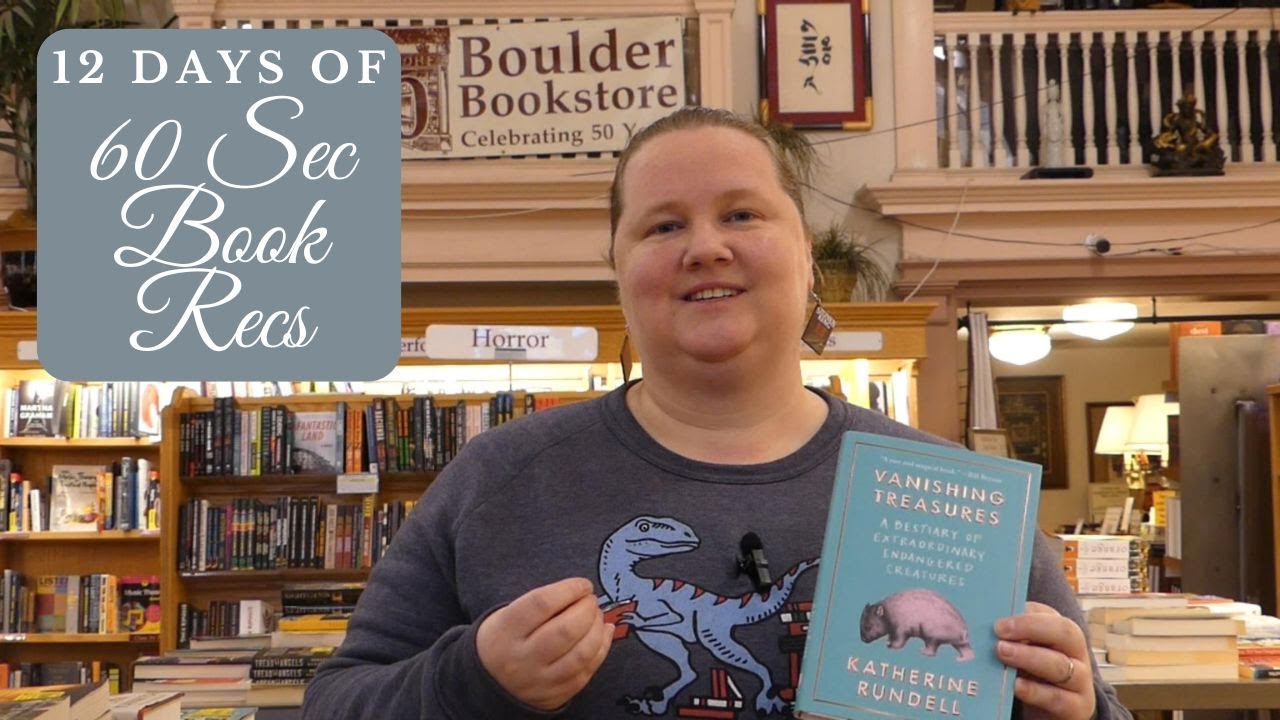 12 Days of 60 Sec Book Recs -- 