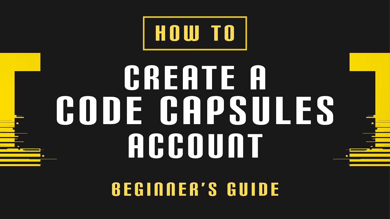 Creating a Code Capsules Account