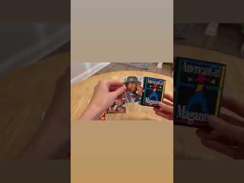 I made a mini American Girl of Today magazine holder for all my mini AG magazines!