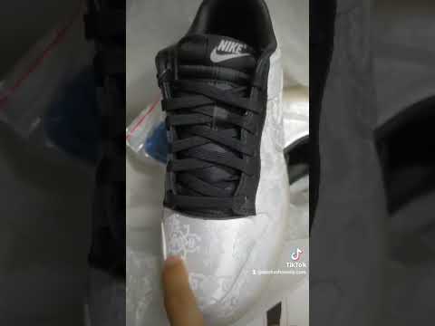 Unboxing Video Review From Stockx shoes & Best Cheap Dunk Low CLOT Fragment White