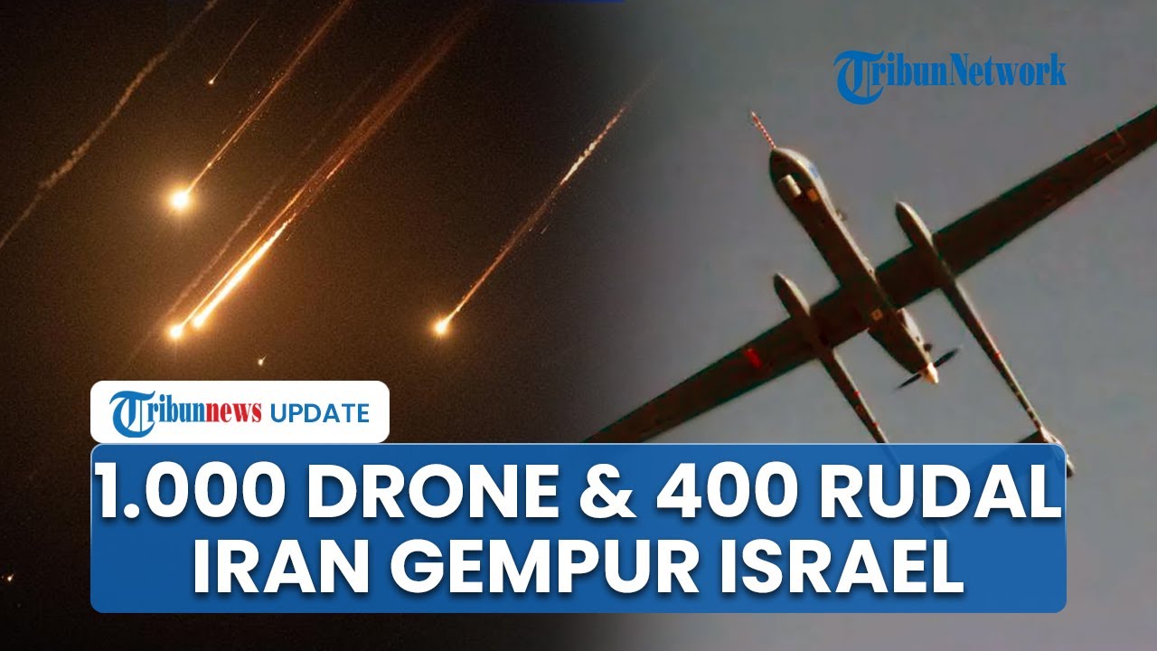 Genting! Pesawat Iran Mendarat di Oman, Total 1.000 Drone & 400 Rudal ...