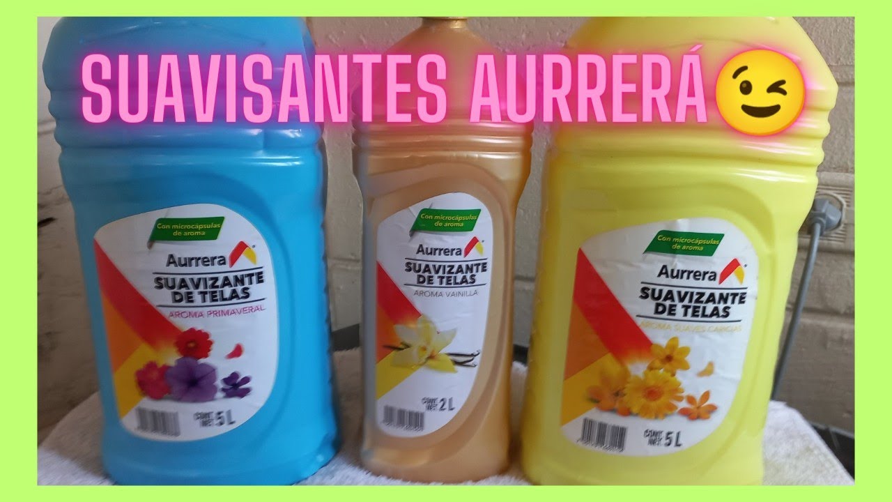 🛑 Suavizantes Aurrerá/a qué huelen?cuántos hay?#viral #encasadecindy #reseñas #suavisantes #aurrera