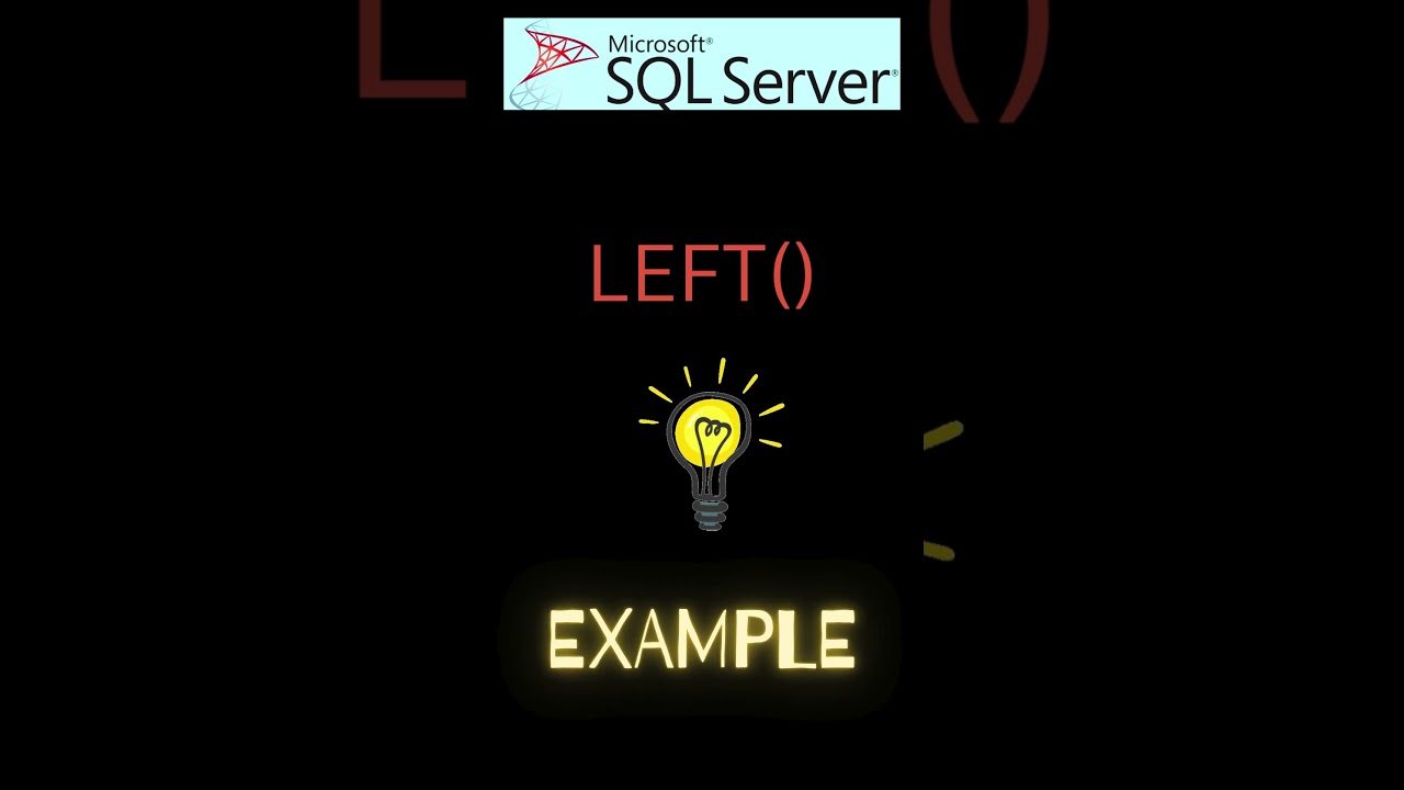 SQL Server String Function #sqlserver   #sqlfunctions