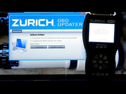 How to update software for the ZR13 OBD2 Code Reader by Harbor Freight