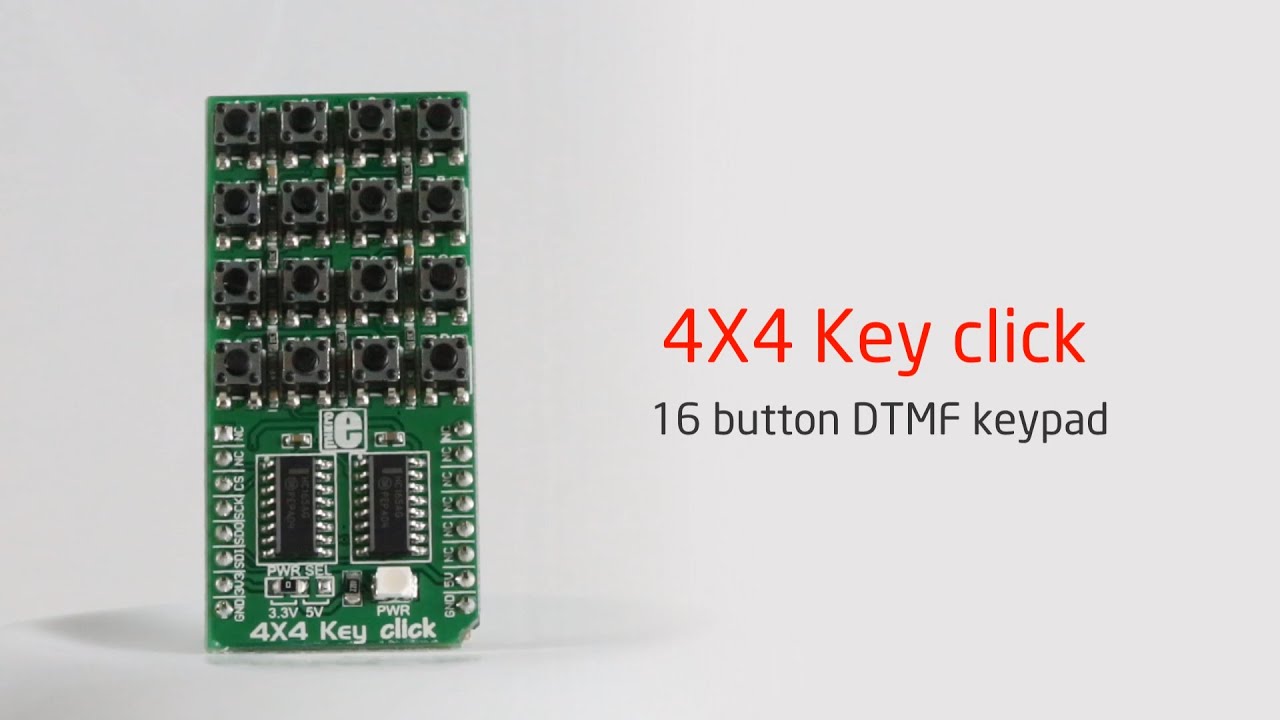 4x4 Key click - example