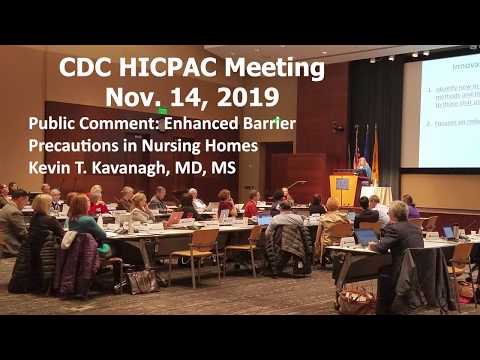 CDC Enhanced Barrier Precautions for Nursing Homes -- Will they work?