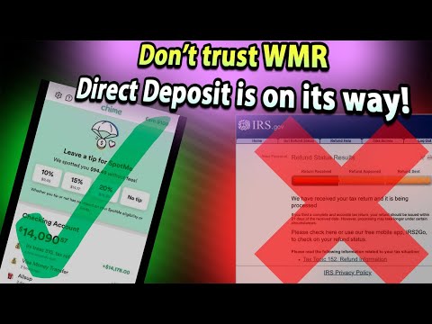 Federal Refund Pending even though WMR says different! Here’s when you’ll get IRS direct deposit!